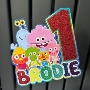 Super Simple Song Cake Topper, Super Simple Song Personalised Cake ...