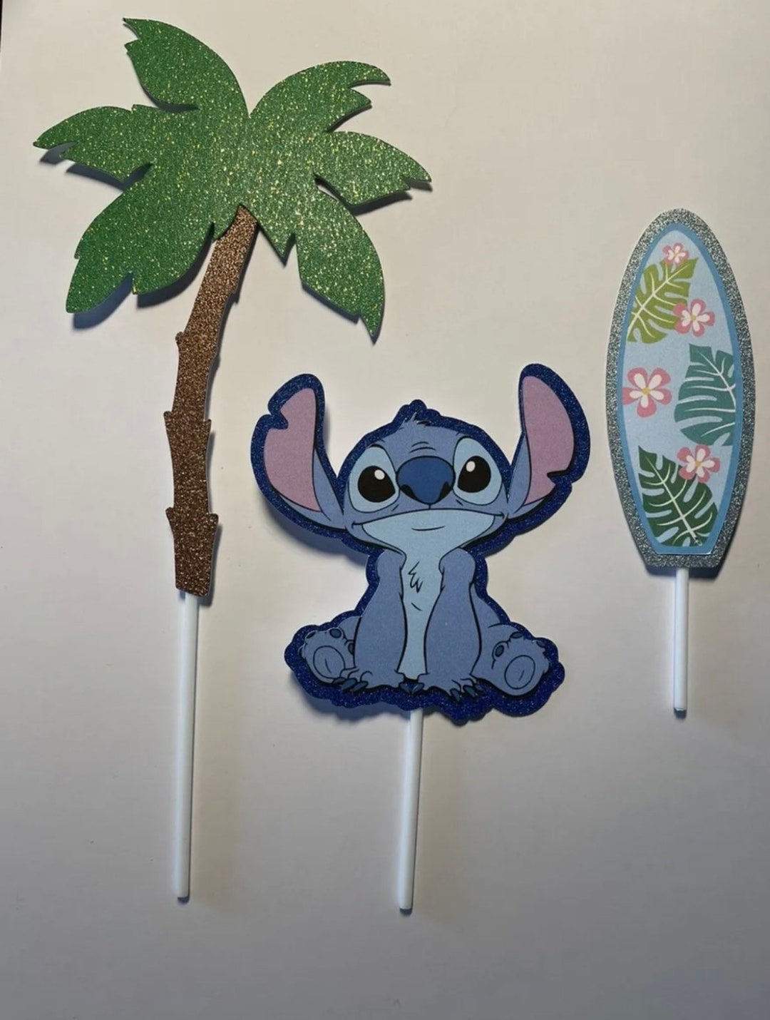 Stitch Cake Topper Set Stitch Cake Decorations - Etsy UK