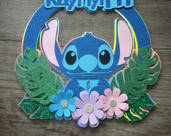 Personalised Stitch Cake Topper 3d - Etsy UK