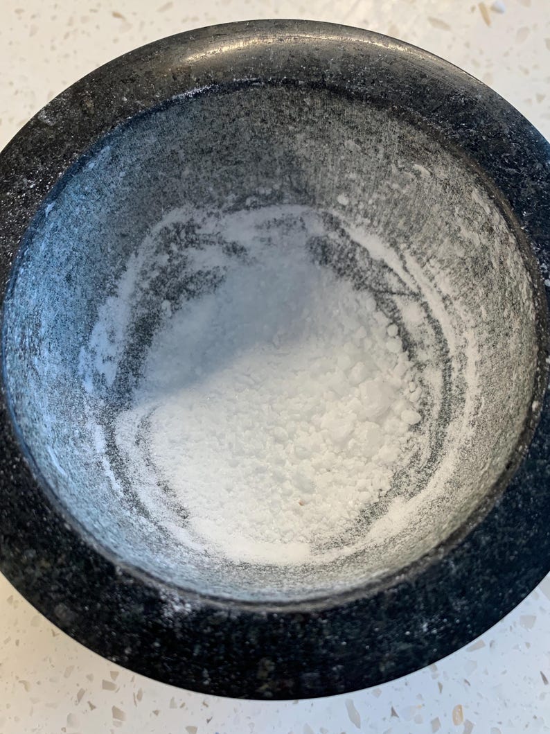 Handmade Jesmonite Candle Bowl With Eco Sand Wax and Wicks, UK Crafted ...