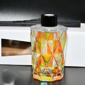 A Diamond Cut, Glass, Reed Diffuser, Gift Boxed, 170ml, Highly ...