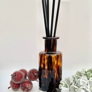 100ml, Leopard Print Reed Diffuser, Multiple Fragrances, Long Lasting ...
