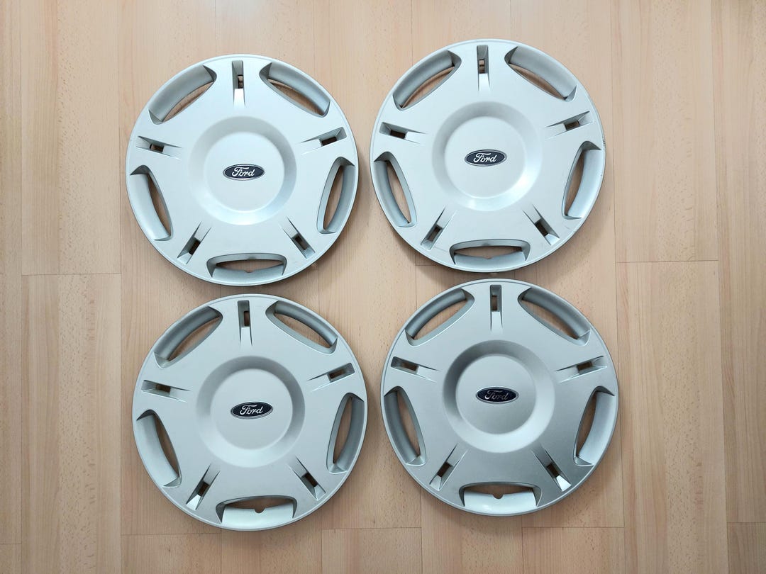 Ford Hubcap Set, 16 Inches, 4 Hubcaps, Original Ford Accessories, 16 ...