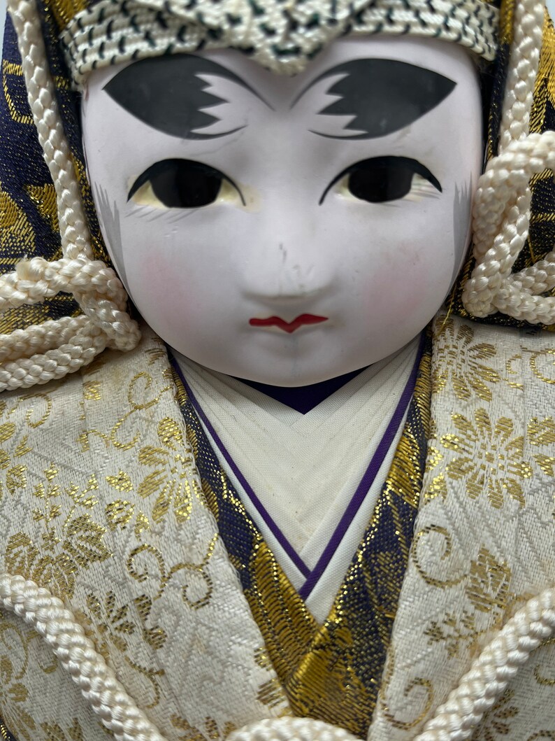 Vintage Japanese Wedding Doll Roly Poly Hime Daruma Doll - Etsy