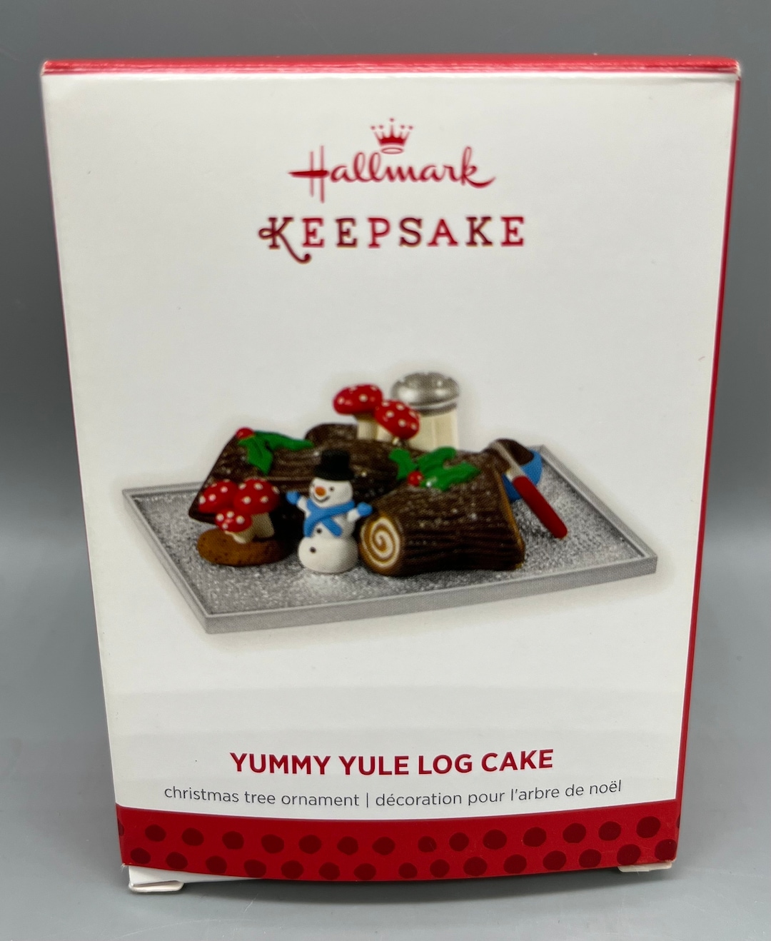 Hallmark Keepsake Yummy Yule Log Cake Ornament Limited Edition Sharon ...