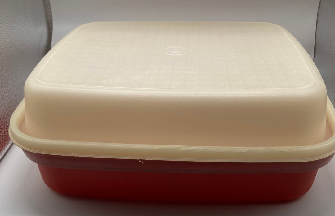 Vtg Tupperware Season Serve Meat Tray Marinade Container 1294-7 Large ...
