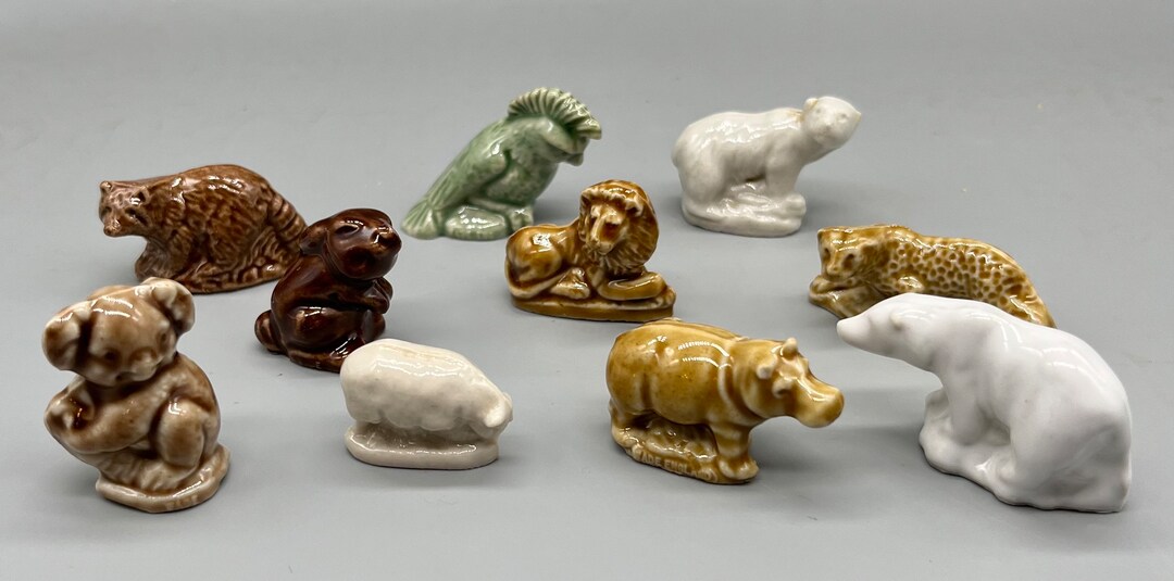 Vintage Wade England Red Rose Tea Miniature Figures Animal Mixed Lot of ...