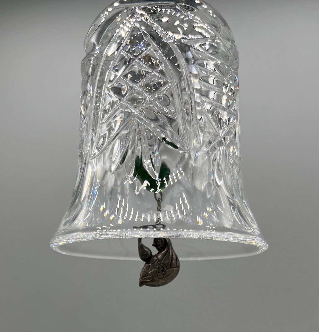 Waterford Crystal Christmas Bell 12 Days of Christmas Partridge in Pear ...