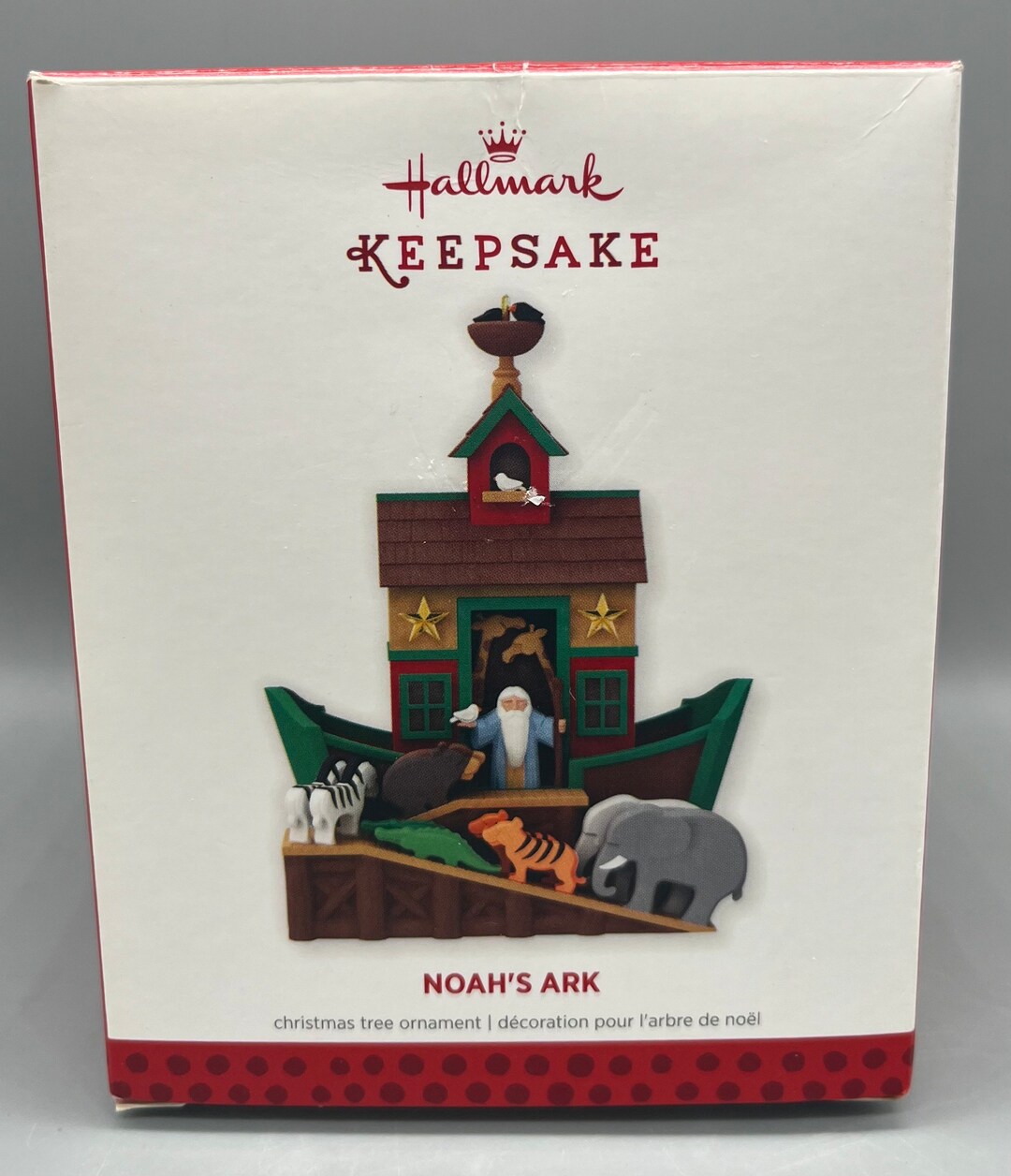 Hallmark Keepsake Ornament Noah's Ark Handcrafted by Tracy Larsen ...