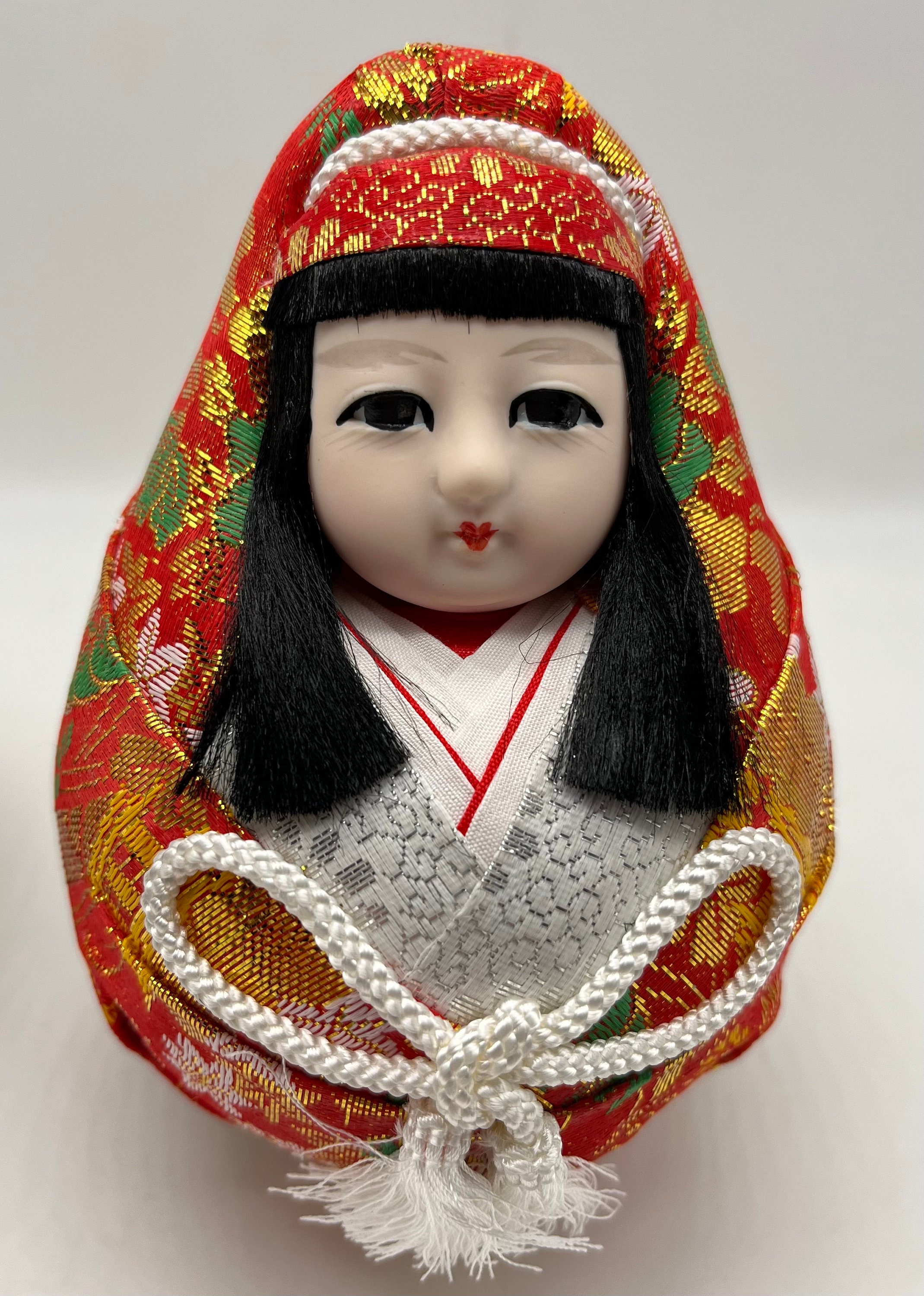Vintage Japanese Wedding Doll Couple Roly Poly Hime Daruma - Etsy