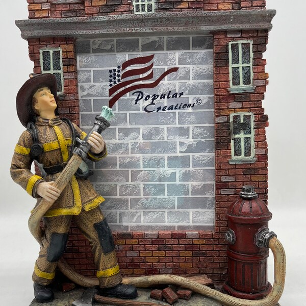 Firefighter Frame - Etsy