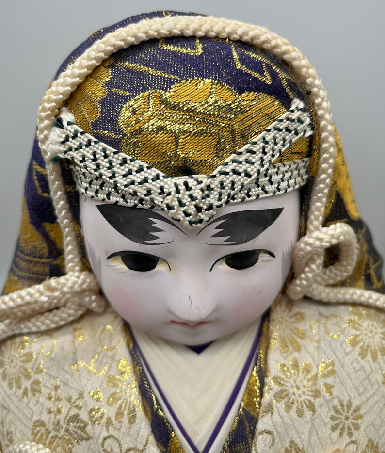 Vintage Japanese Wedding Doll Roly Poly Hime Daruma Doll - Etsy