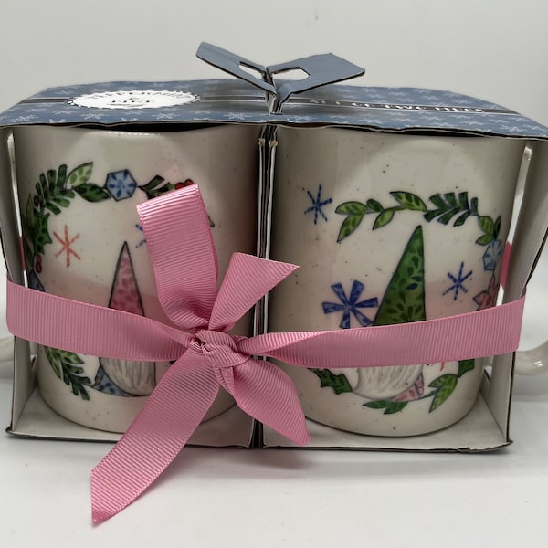 Peppermint and Pine Mugs - Etsy