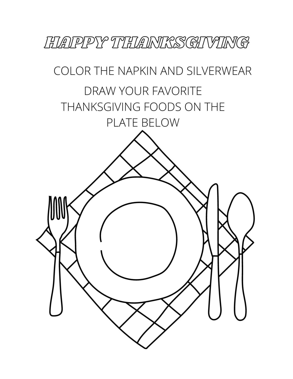 Thanksgiving Fun Pack 11 Pages of Fun Thanksgiving - Etsy