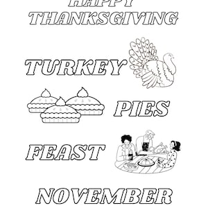Thanksgiving Fun Pack - 11 Pages of Fun Thanksgiving Activities for ...