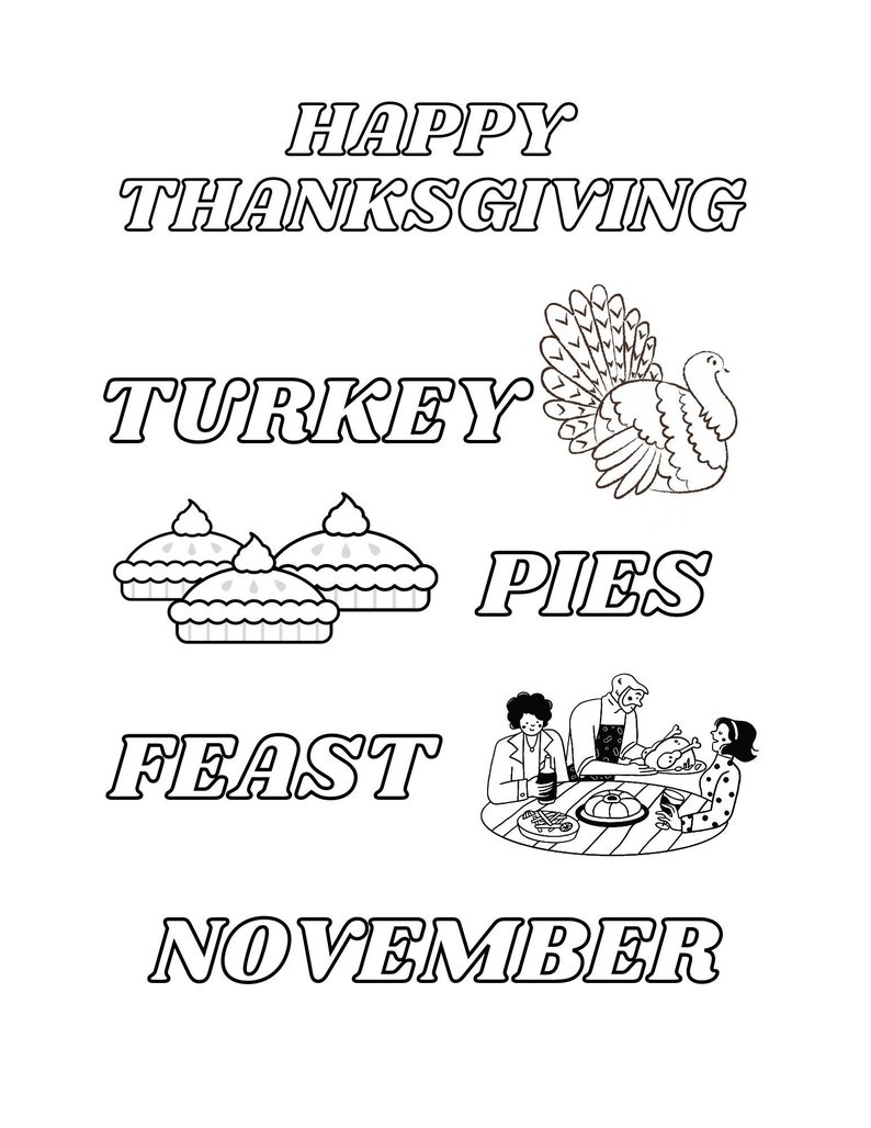 Thanksgiving Fun Pack - 11 Pages of Fun Thanksgiving Activities for ...