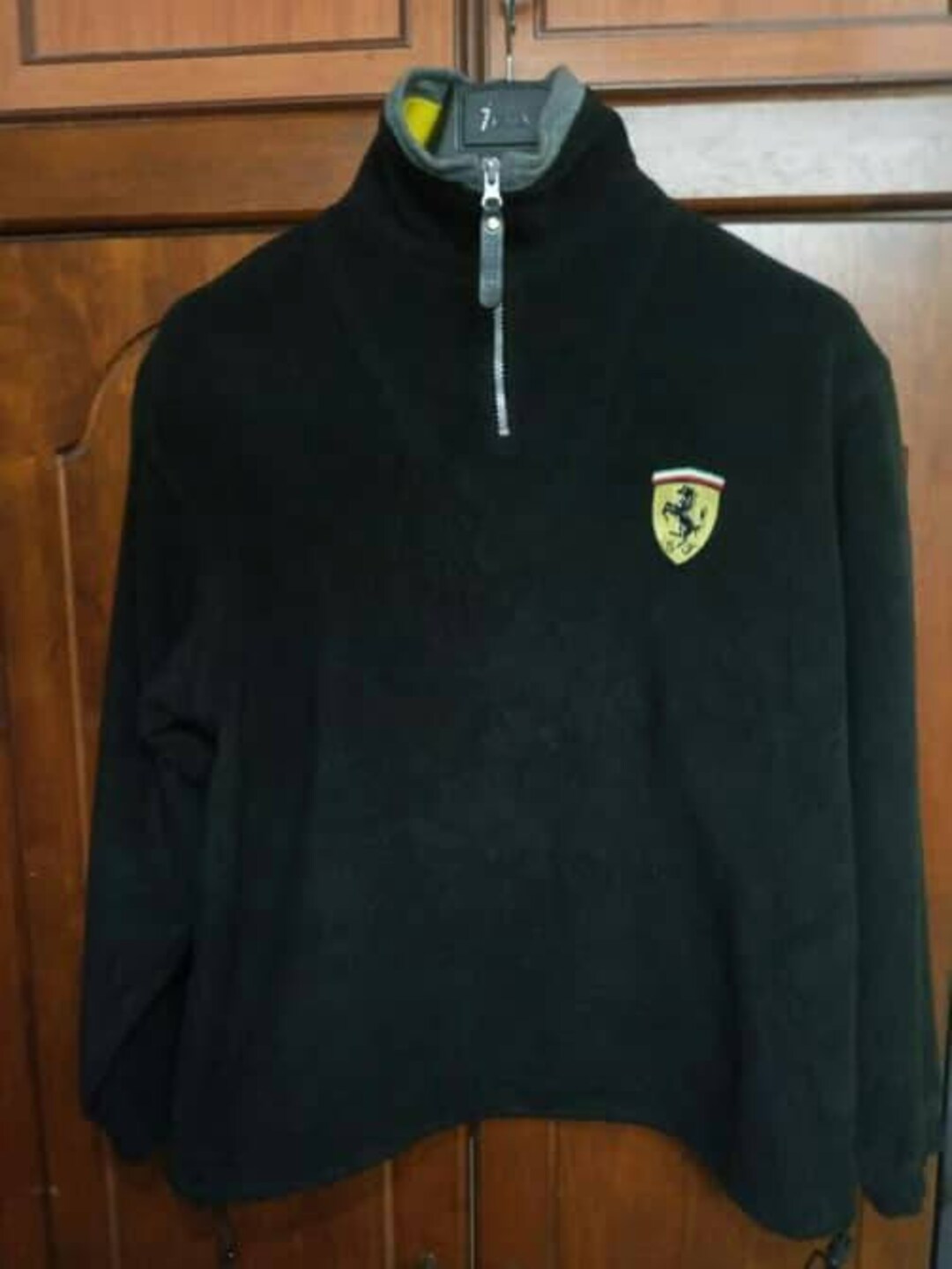 Vintage 90's Ferrari Half Zipper Fleece Sweatshirt - Etsy Ireland