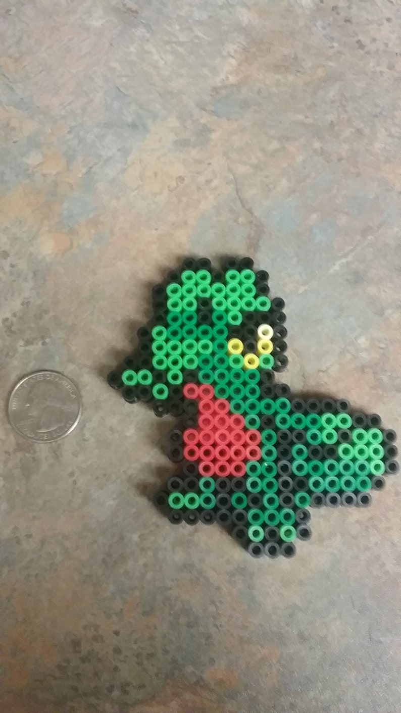 Treecko Sprite Magnet - Etsy