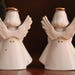 Enesco Angels With Harp and Candle - Etsy