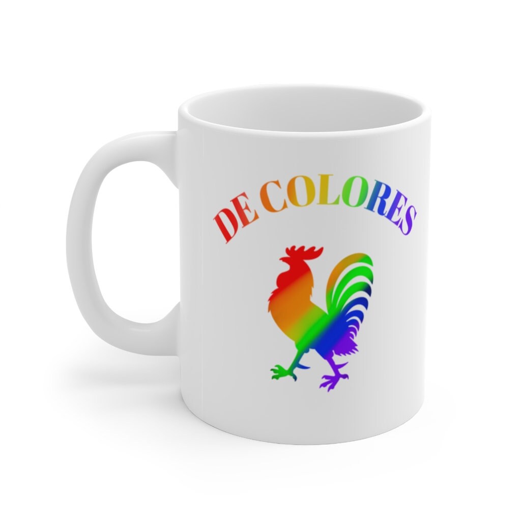 De Colores Ceramic Coffee Mug Live Your 4th Day Out Loud - Etsy