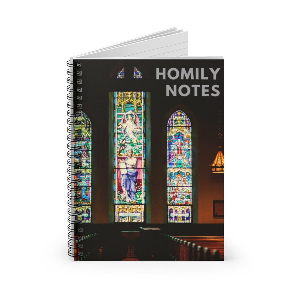 Homily Notes Blank Spiral Notebook for You to Take Notes During Mass ...