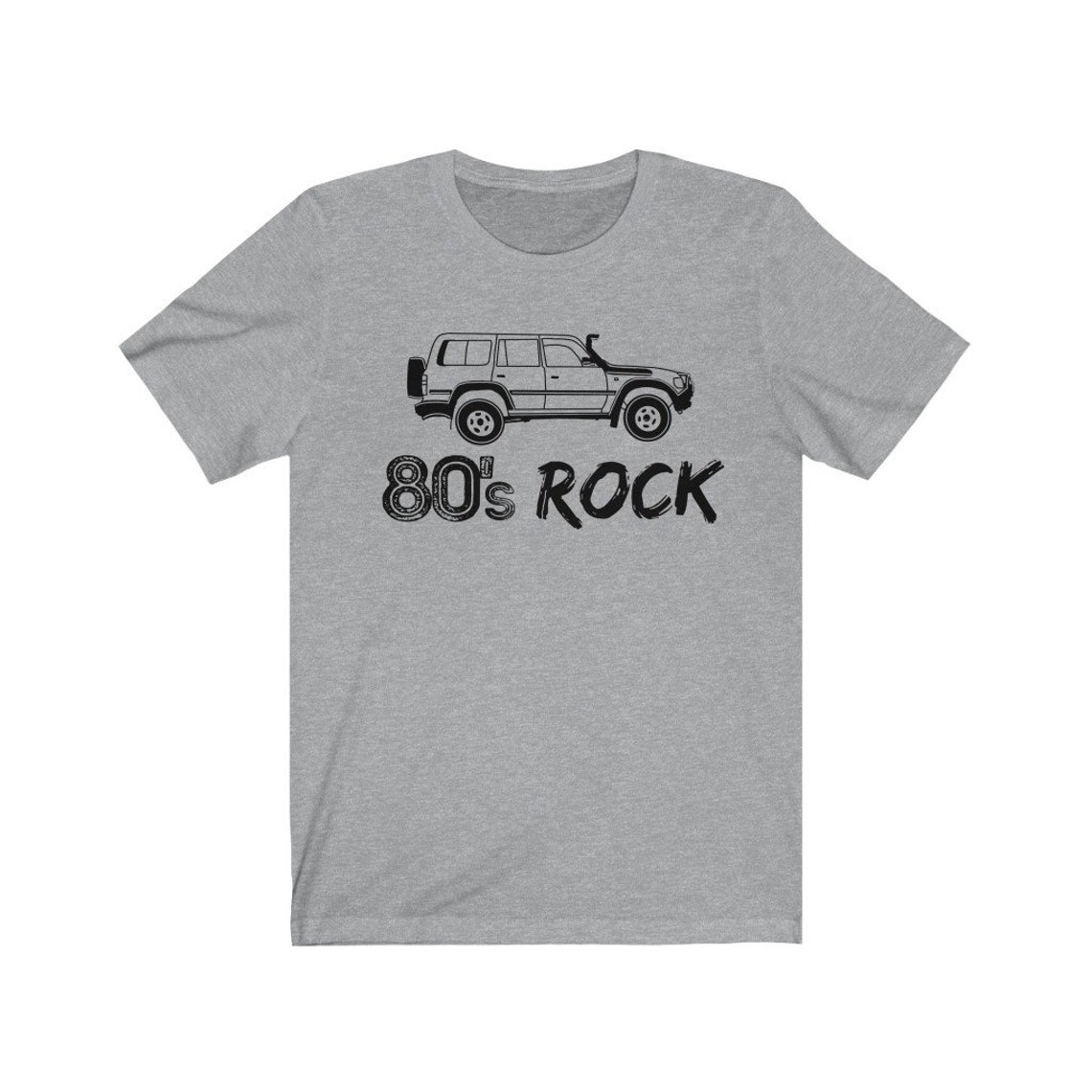 80s Rock Toyota Land Cruiser 80 Series Tshirt Landcruiser Shirt for ...