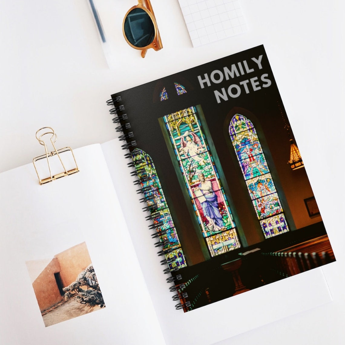 Homily Notes Blank Spiral Notebook for You to Take Notes During Mass ...
