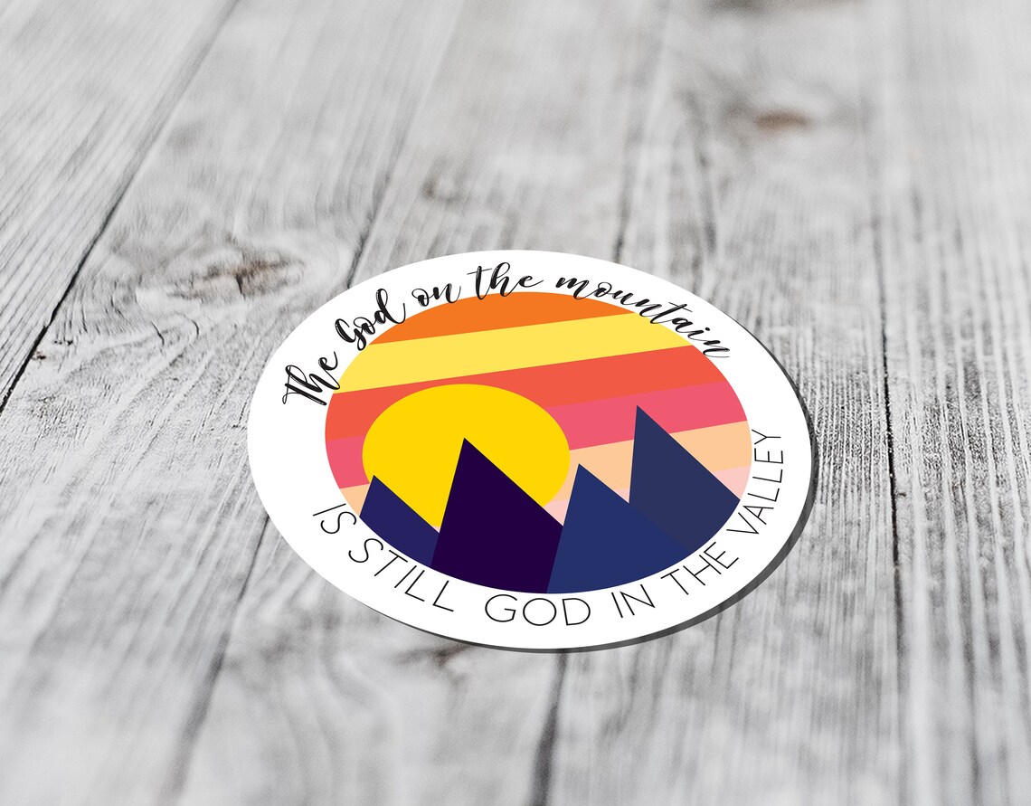 Pack of 7 Christian Stickers Waterproof Water Bottle Stickers Colorful ...