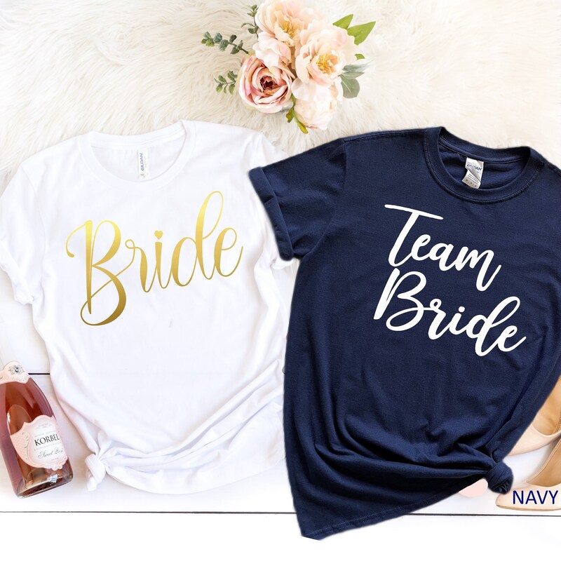 Team Bride Shirts - Etsy