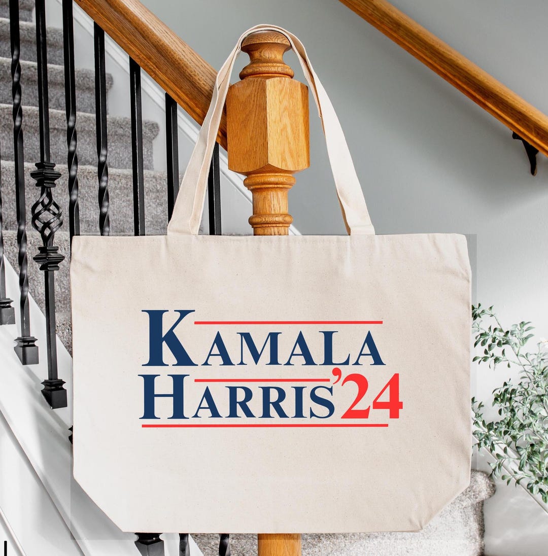 Kamala Harris 2024 Tote Bag, Madam Kamala Harris Support Bag, Kamala ...