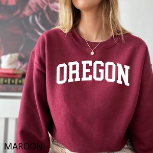 Oregon Sweatshirt, Oregon Lover Sweatshirt, Oregon Mom Sweatshirt ...