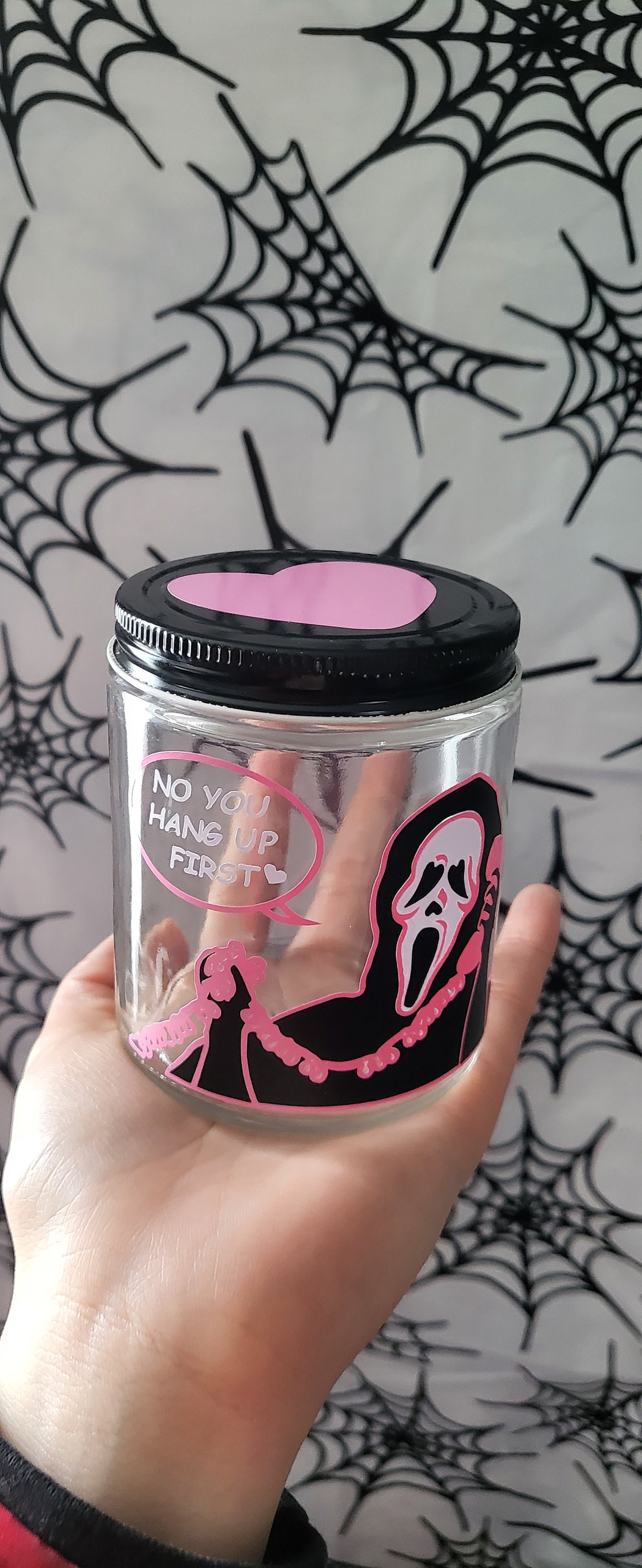 Ghostface no You Hang Up Stash Jar - Etsy