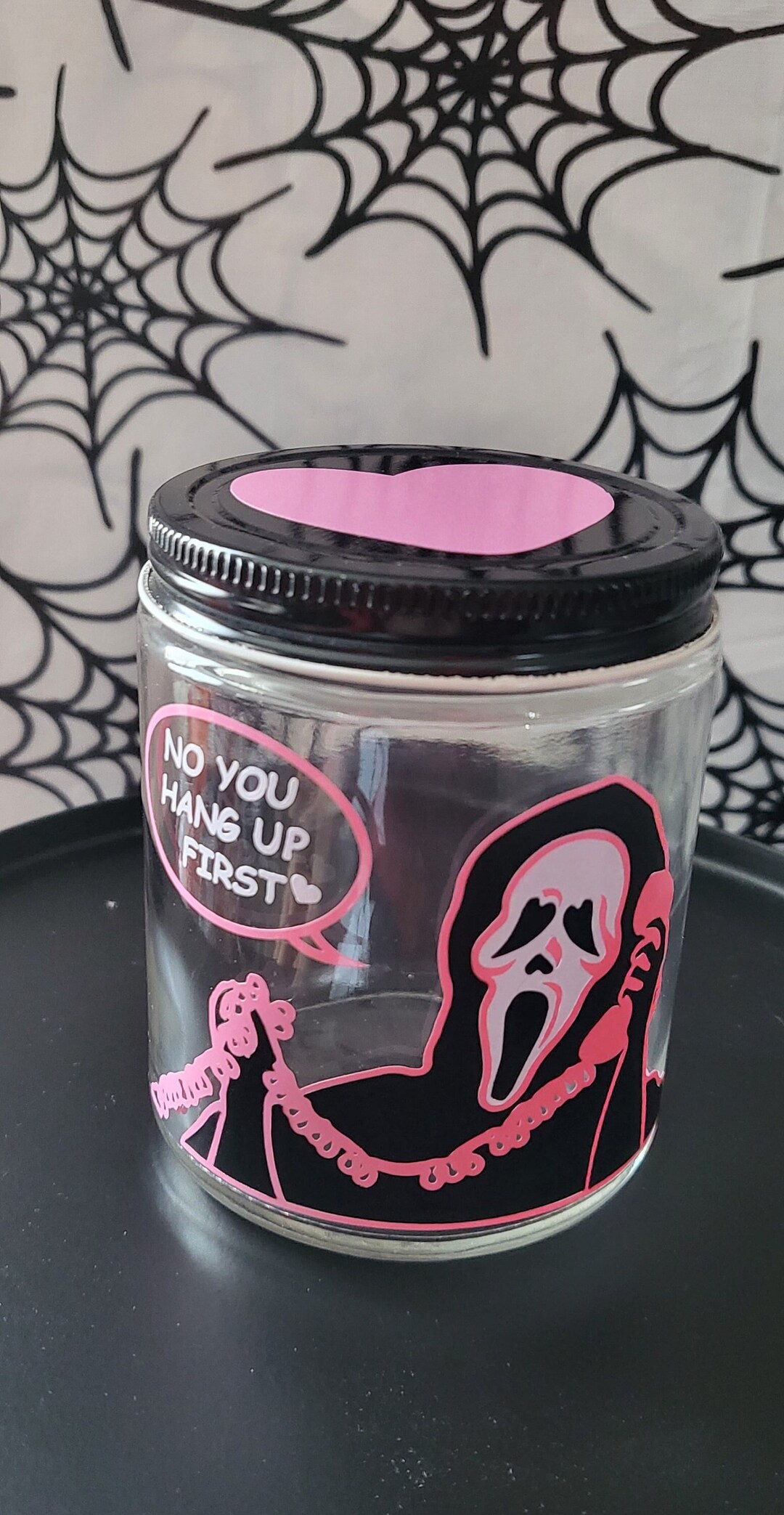 Ghostface no You Hang Up Stash Jar - Etsy
