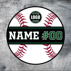 DIGITAL Baseball Door Sign or Locker Tag. - Etsy