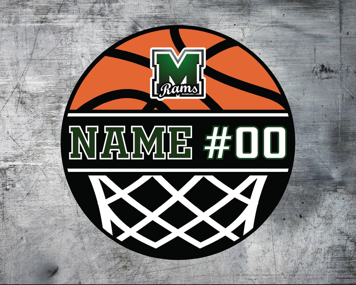 DIGITAL Basketball Door Sign or Locker Tag. - Etsy