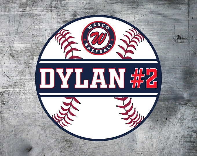 DIGITAL Baseball Door Sign or Locker Tag. - Etsy