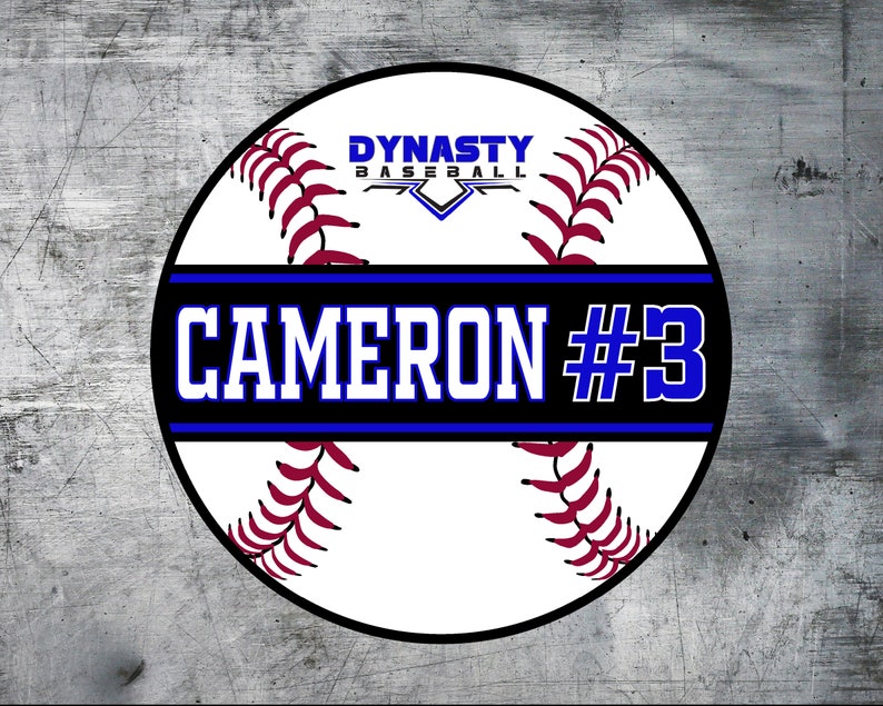 DIGITAL Baseball Door Sign or Locker Tag. - Etsy