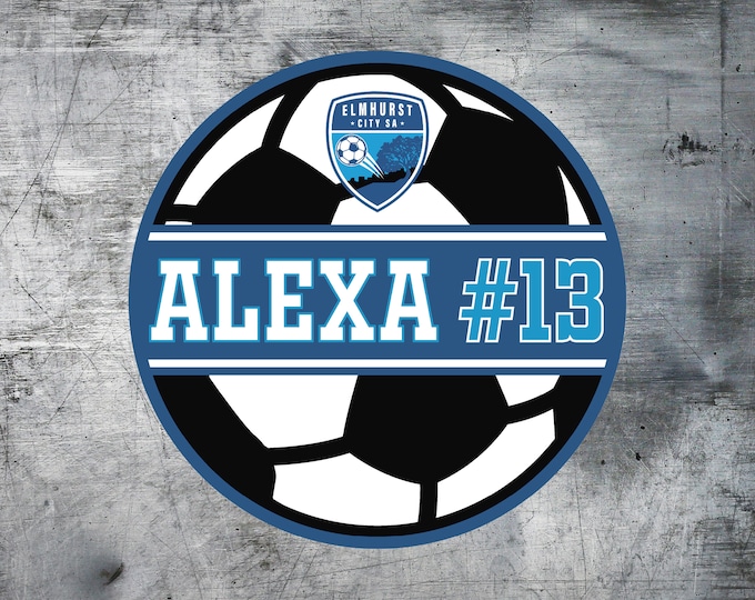 DIGITAL Soccer Door Sign or Locker Tag. - Etsy