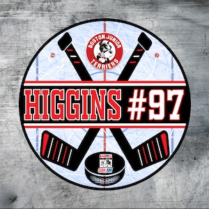 DIGITAL Hockey Door Sign or Locker Tag. - Etsy