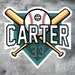 DIGITAL Baseball Door Sign or Locker Tag. - Etsy
