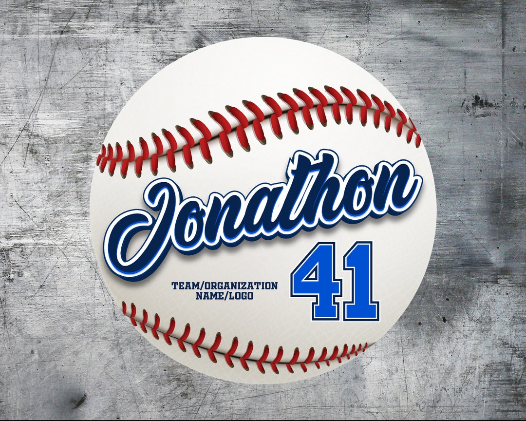 DIGITAL Baseball Door Sign or Locker Tag. - Etsy