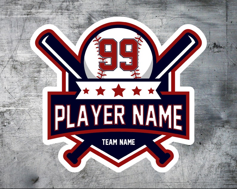 DIGITAL Baseball Door Sign or Locker Tag. - Etsy