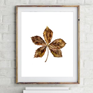 Fall Leaves Printable Dry Leaf Artfall Leaves Watercolor - Etsy