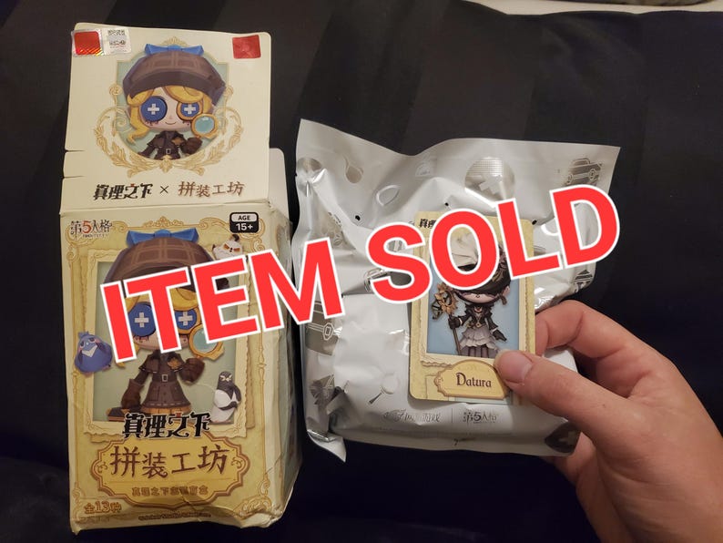 Official Identity V Truth & Inference Mystery Figure - Etsy