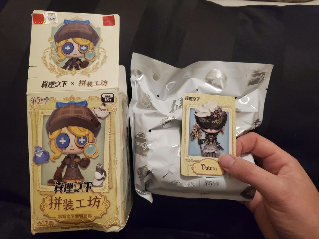 Official Identity V Truth & Inference Mystery Figure - Etsy