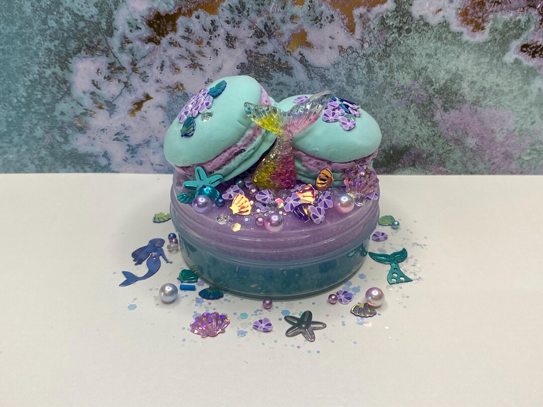 Mermaid Macaron Slime 3 Oz. scented Slime, Diy Slime, Icee Slime, Gift, Party Favor - Etsy