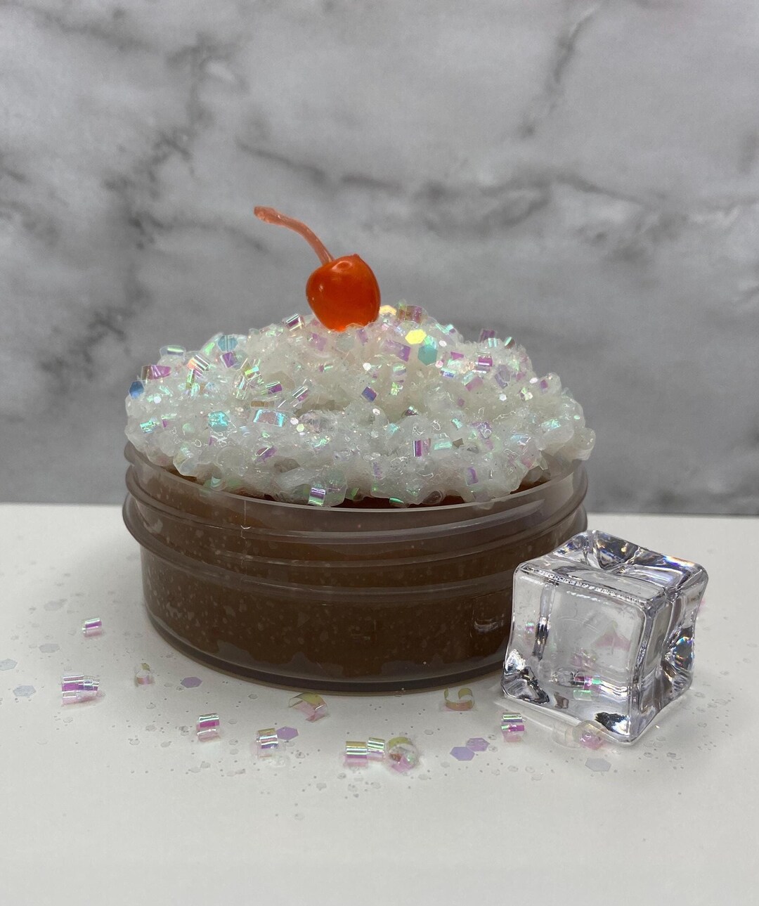 Rootbeer Slushie Slime 3 Oz. scented Slime, Diy Slime, Icee Slime, Gift ...