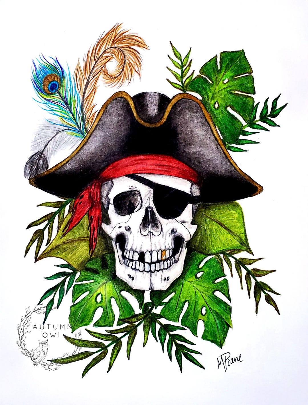 Plant Pirate Art Print - Etsy