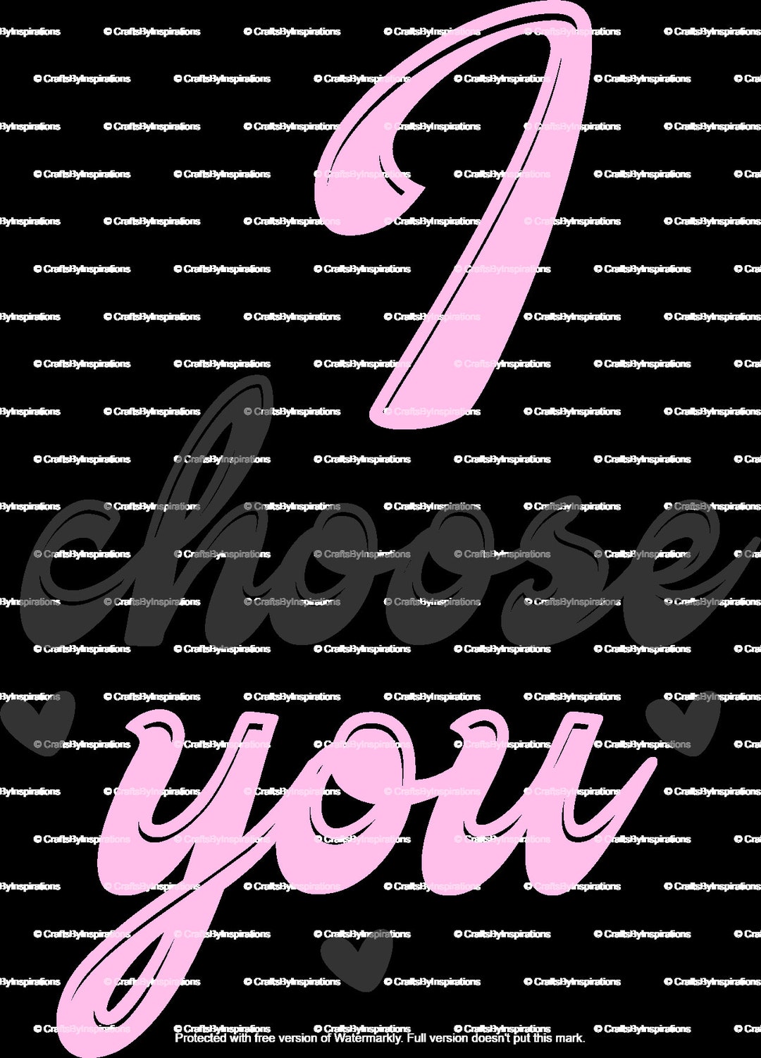 I Choose You--svg--digital FILE - Etsy