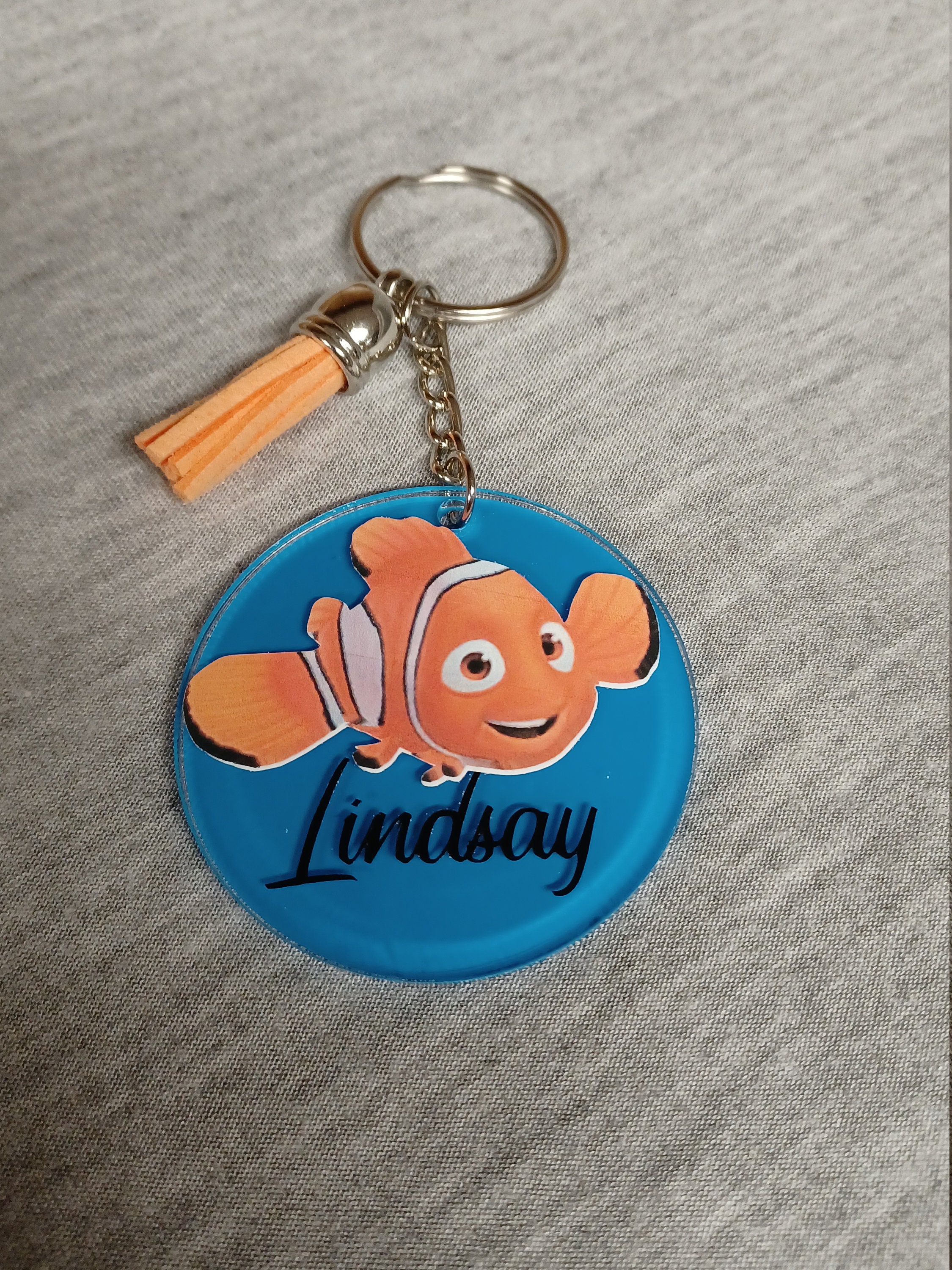 Nemo Keychain - Etsy